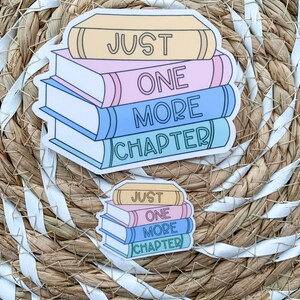 Book Stack Sticker, Bookshelf Sticker, Book Lover Sticker, Book Club ...