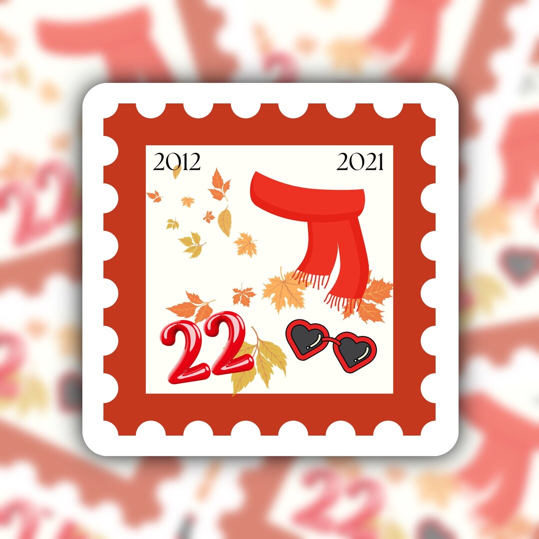 Red Album Sticker, Lyric Sticker, TTPD Sticker, TS Sticker, Eras Tour ...