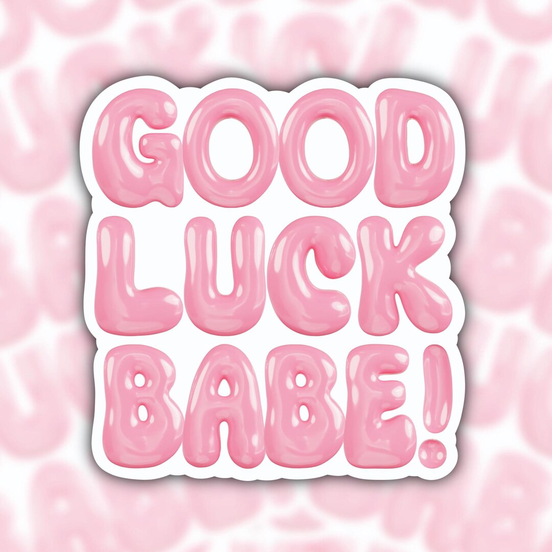 Chappell Roan Sticker, Good Luck Babe Sticker, Midwest Princess Sticker ...