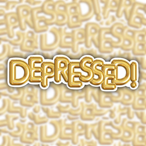 Depressed - Etsy