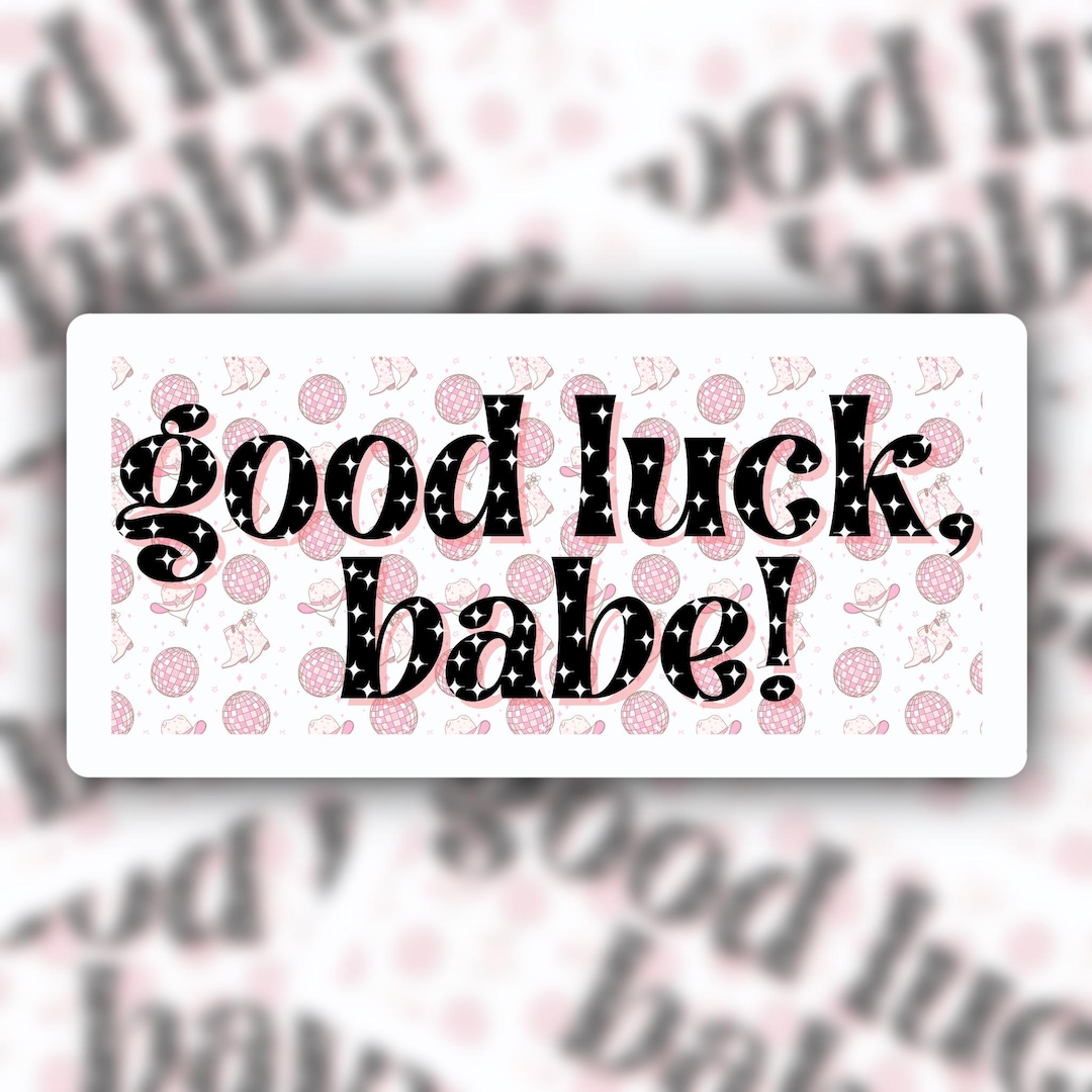 Chappell Roan Sticker, Good Luck Babe Sticker, Midwest Princess Sticker ...