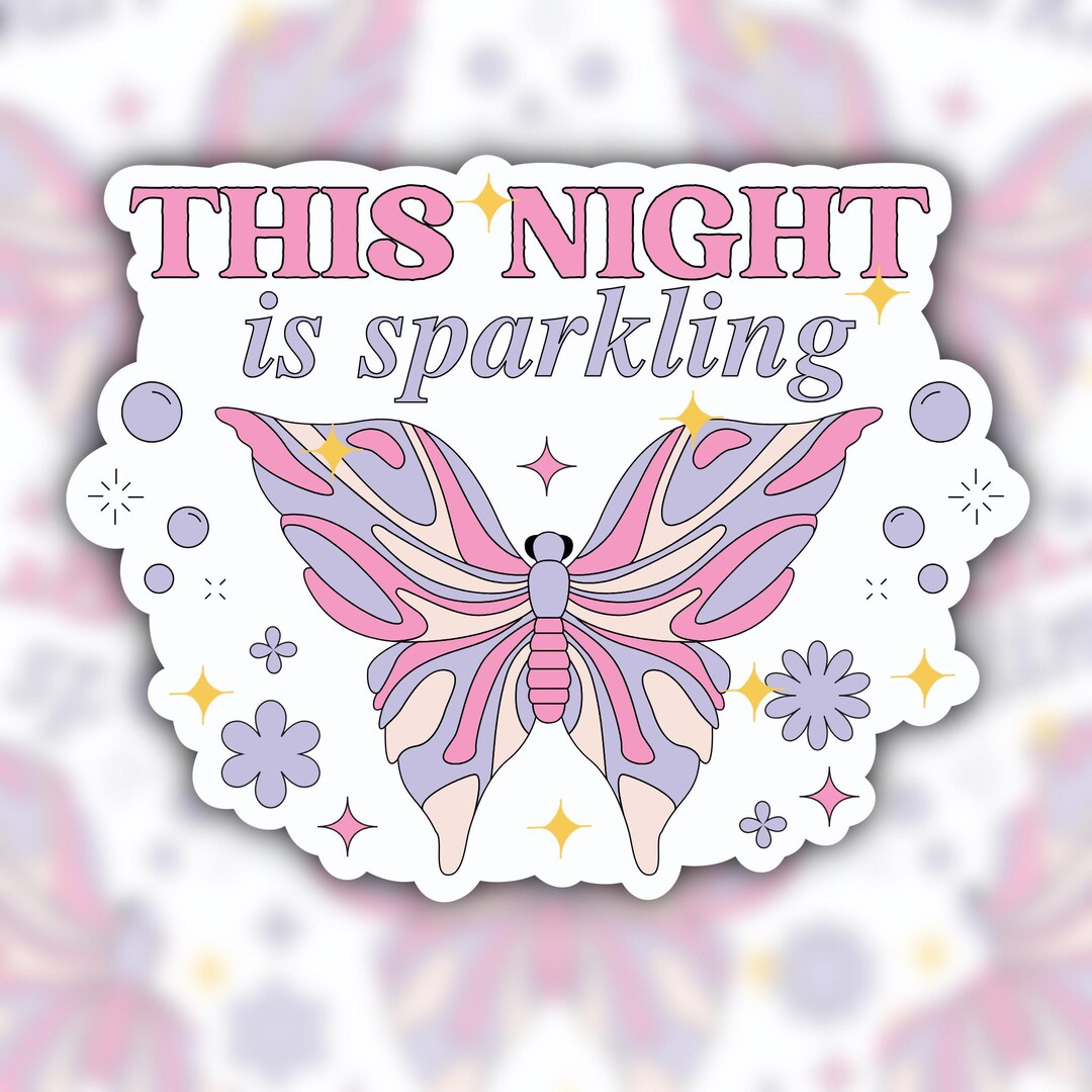 Enchanted Sticker, Swiftie Sticker, TTPD Sticker, TS Sticker, Eras Tour ...