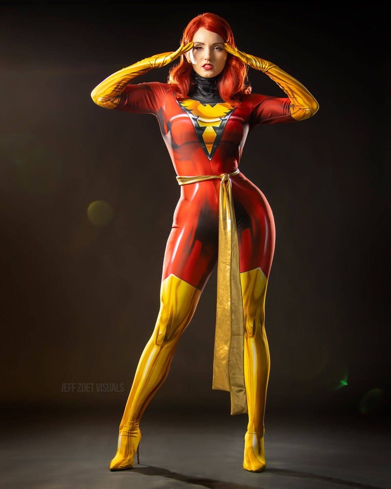 DARK PHOENIX Jean Grey Cosplay Prints | Ms. Margaret Jean - Etsy