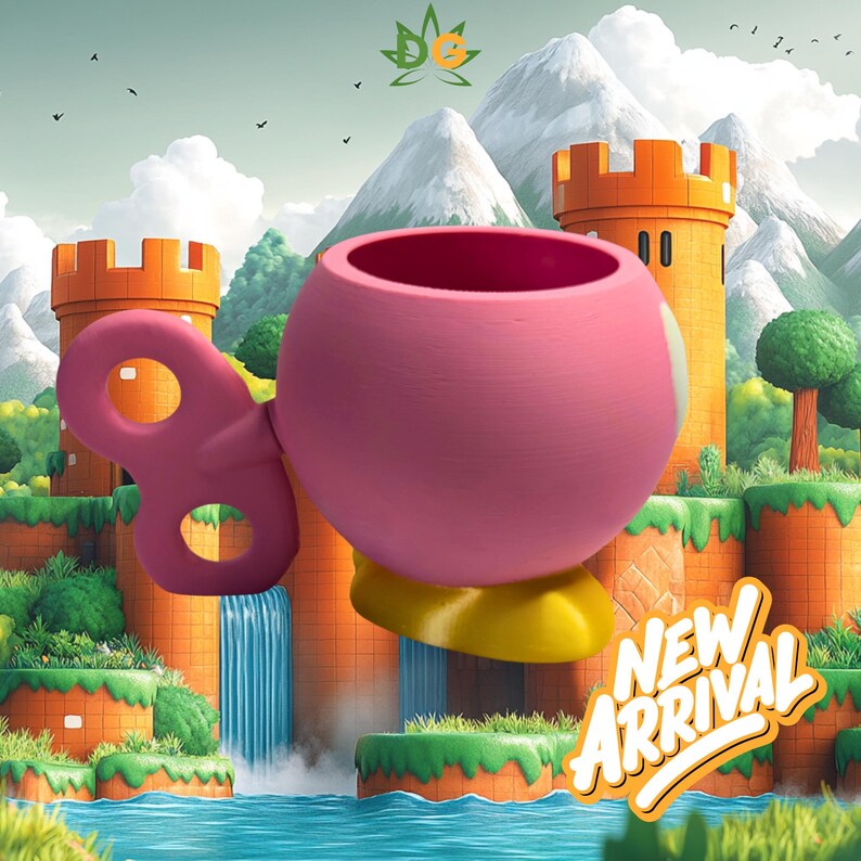 Super Mario Bob-omb Planter - Gamer Decor - Succulent & Cactus Pot ...