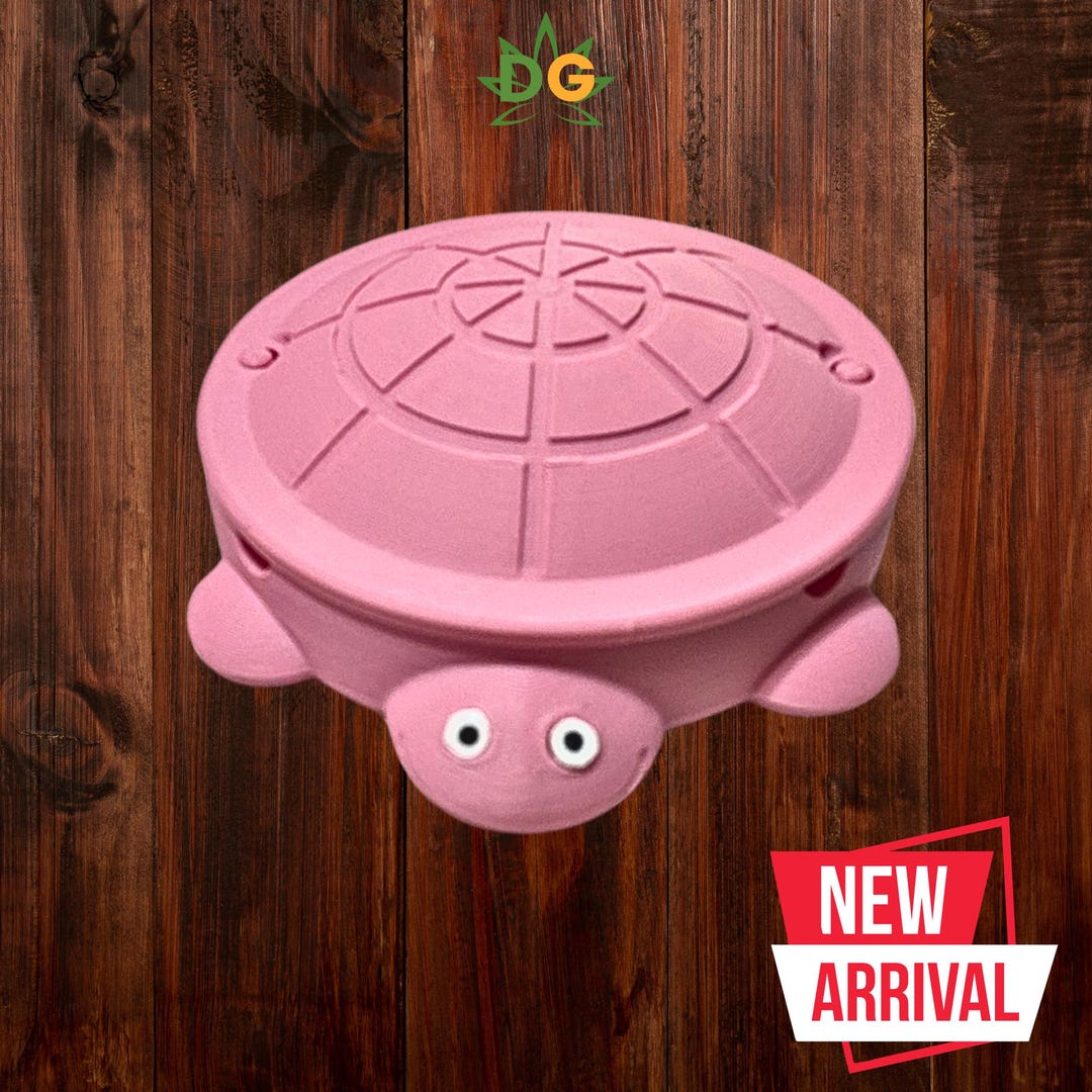 Miniature Desk Turtle Sandbox - Cute Turtle Decor, Relaxing Desk ...
