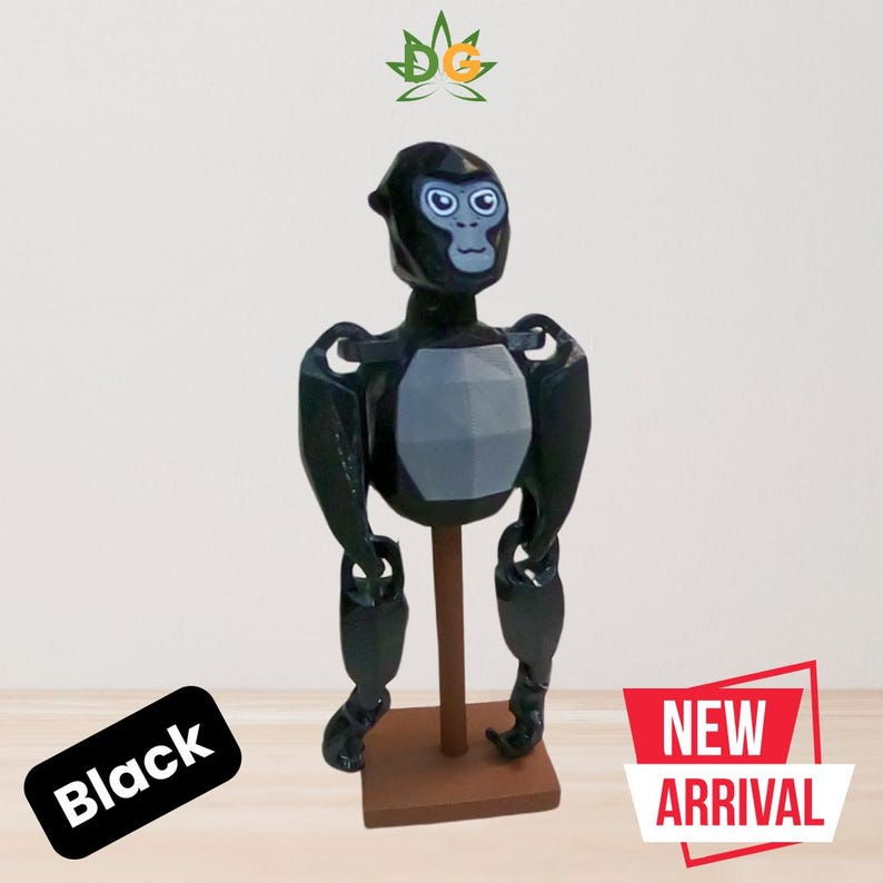 Gorilla Tag Articulating Toy 3D Printed Fidget, Stress Relief Toy for ...
