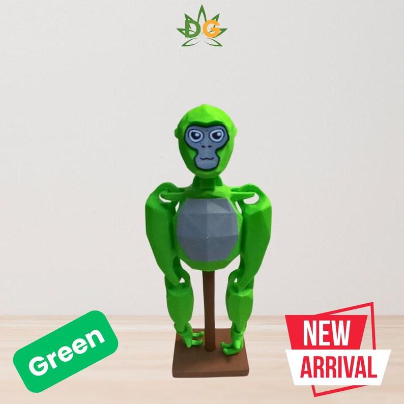 Gorilla Tag Articulating Toy 3D Printed Fidget, Stress Relief Toy for ...