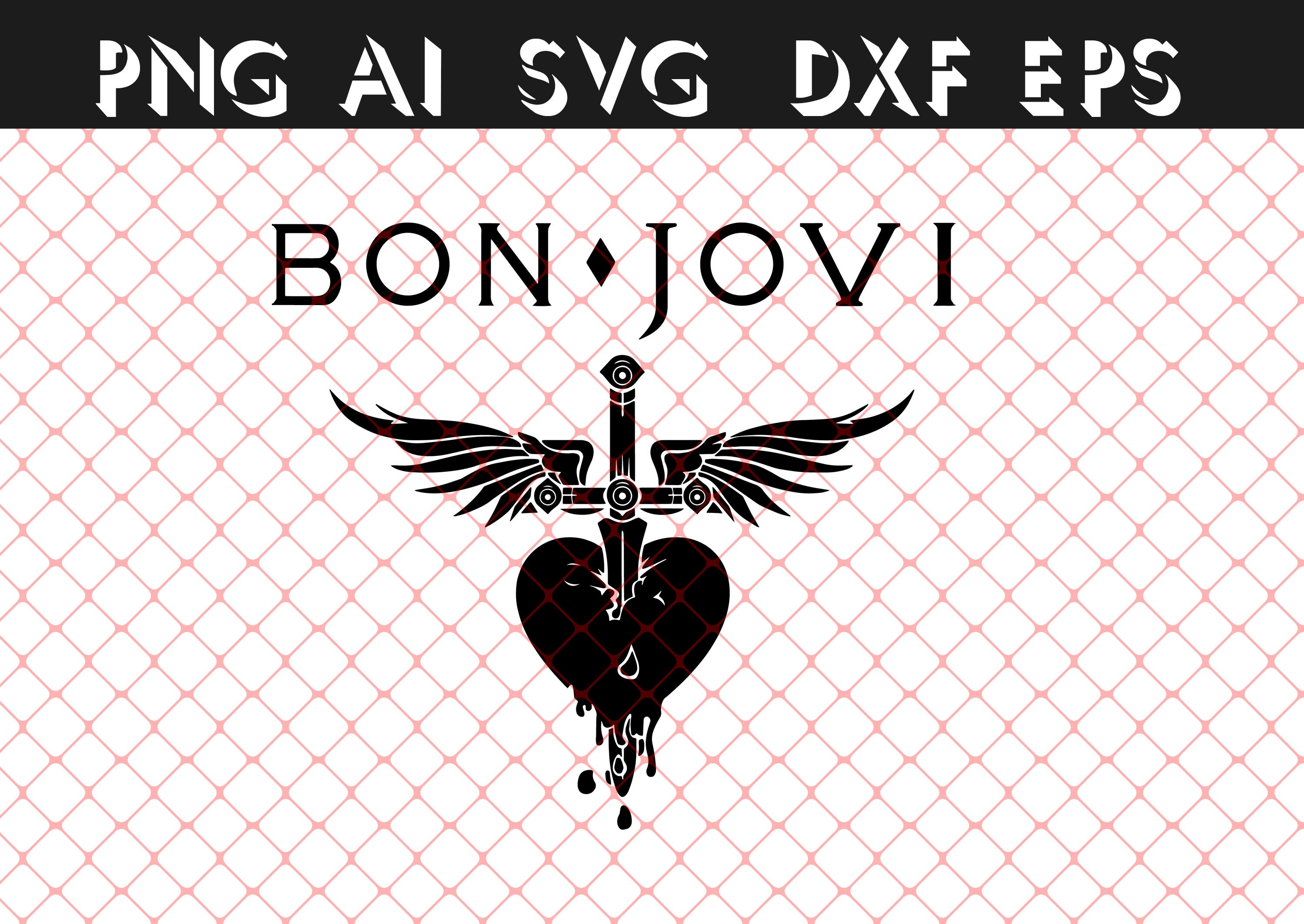 Custom-bon Jovi Svg File-jon Bon Jovi Svg Design Jon Bon Jovi - Etsy