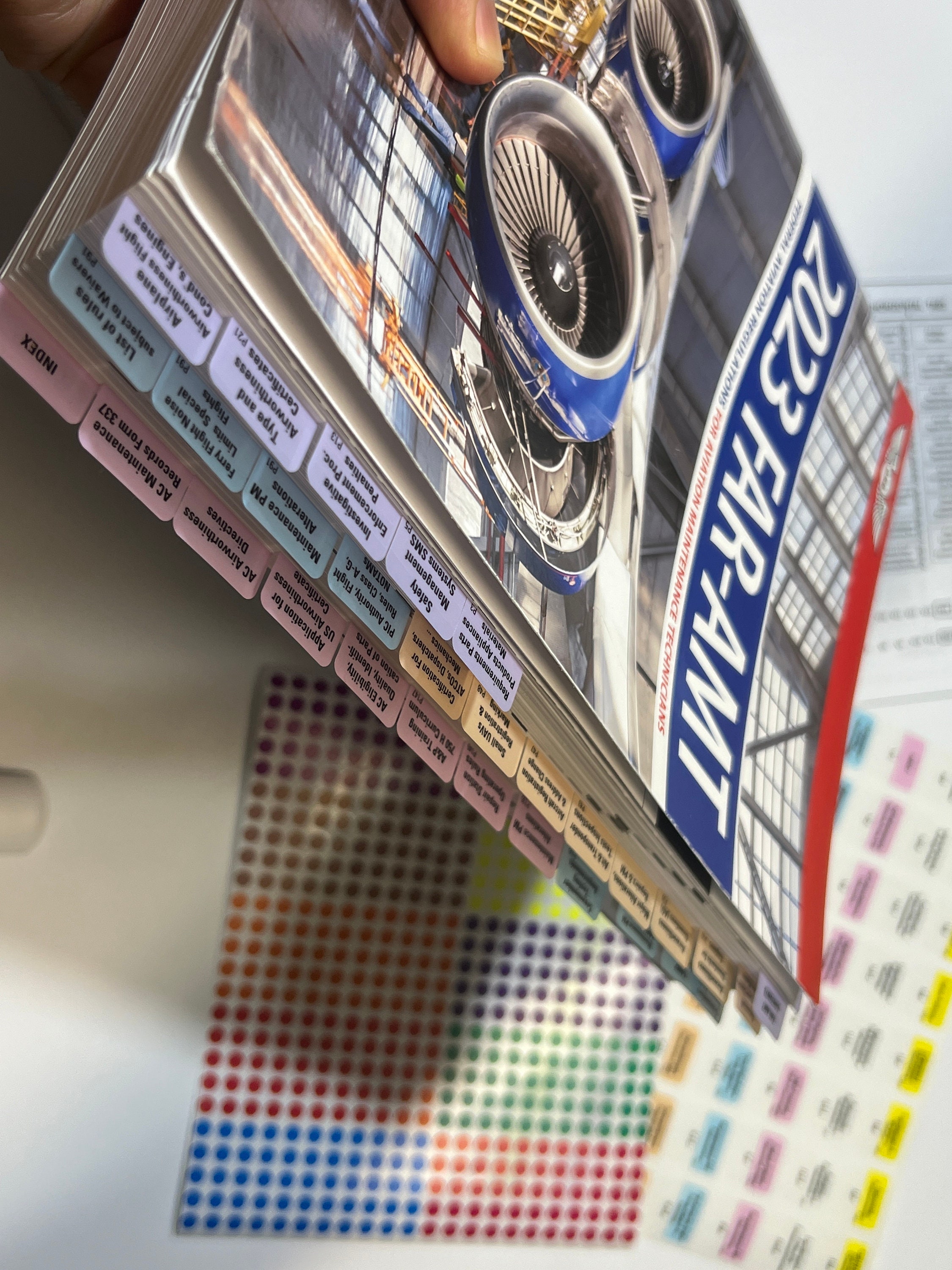 2024 ASA FAR AMT Book With Tabs for Aviation Mechanics & - Etsy UK