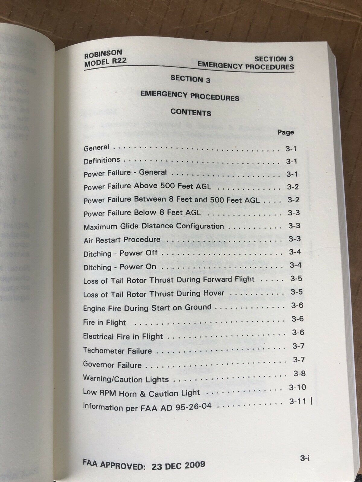R22 Helicopter Pilot Operating Handbook POH - Etsy