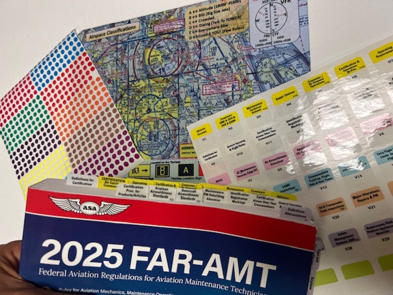 2025 Asa Far Amt Tabs for Aviation Technicians, Aviator Mouse PAD ...
