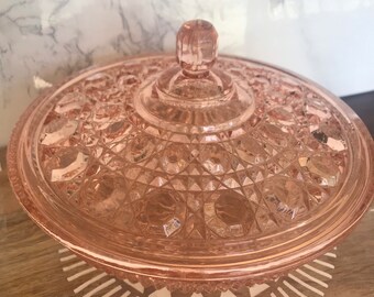 Pink Candy Bowl - Etsy