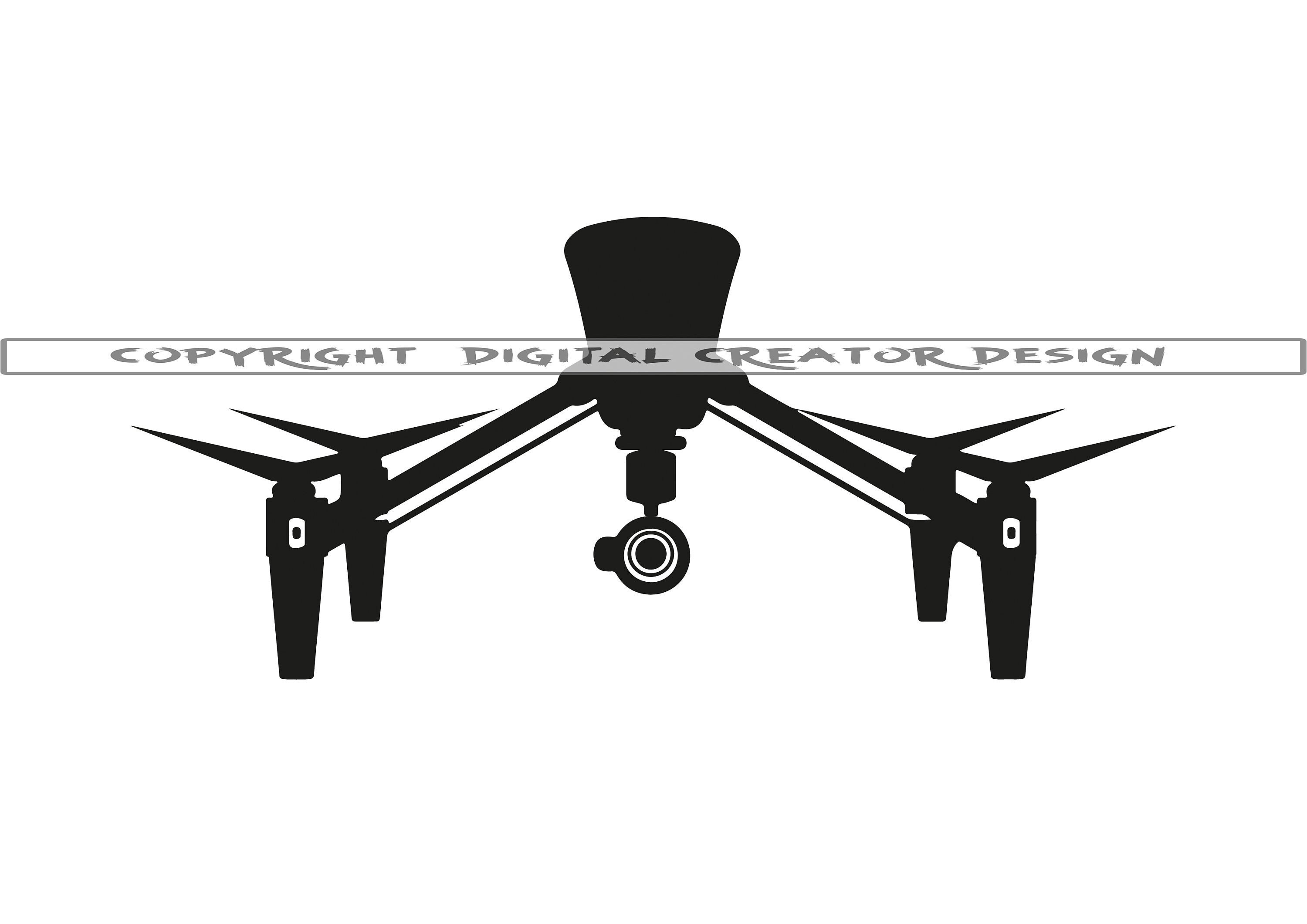 Drone 2 Svg Uav Svg Drone Clipart Drone Files For Cricut Etsy