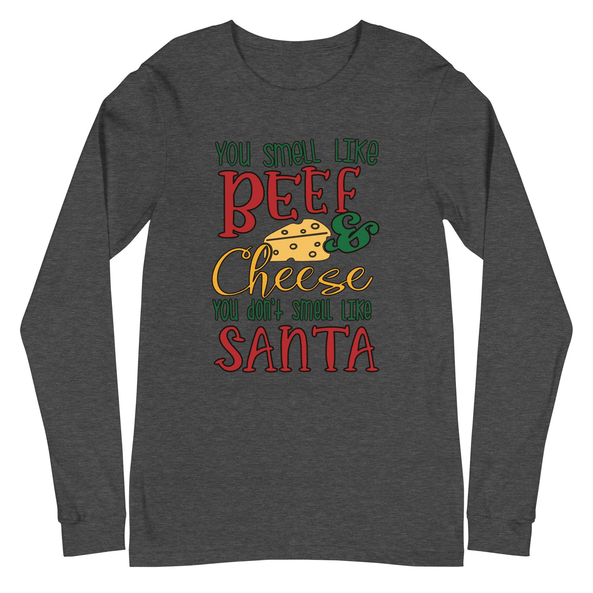 Elf, Beef and Cheese Unisex Long Sleeve Tee - Etsy