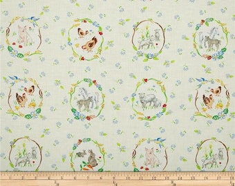Farm Animals Fabric | Etsy