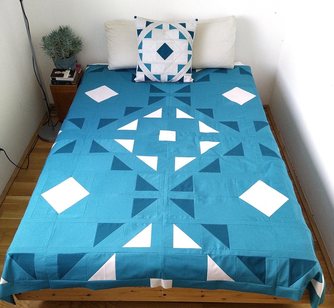 Santa Fe Quilt; Modern Quilt Patterns; PDF Patterns; Download - Etsy
