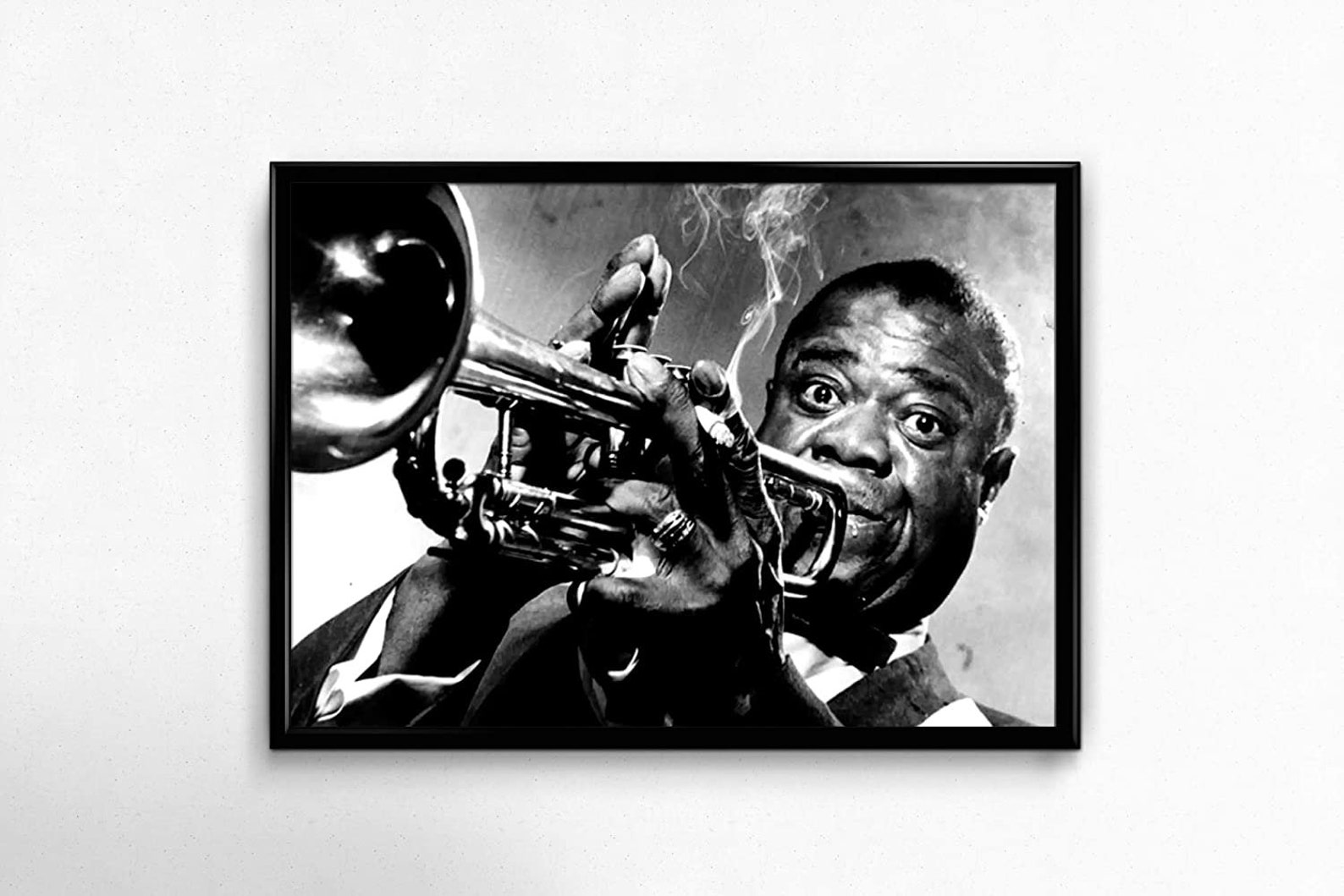 Louis Armstrong Poster Louis Armstrong Wall Poster Louis Etsy