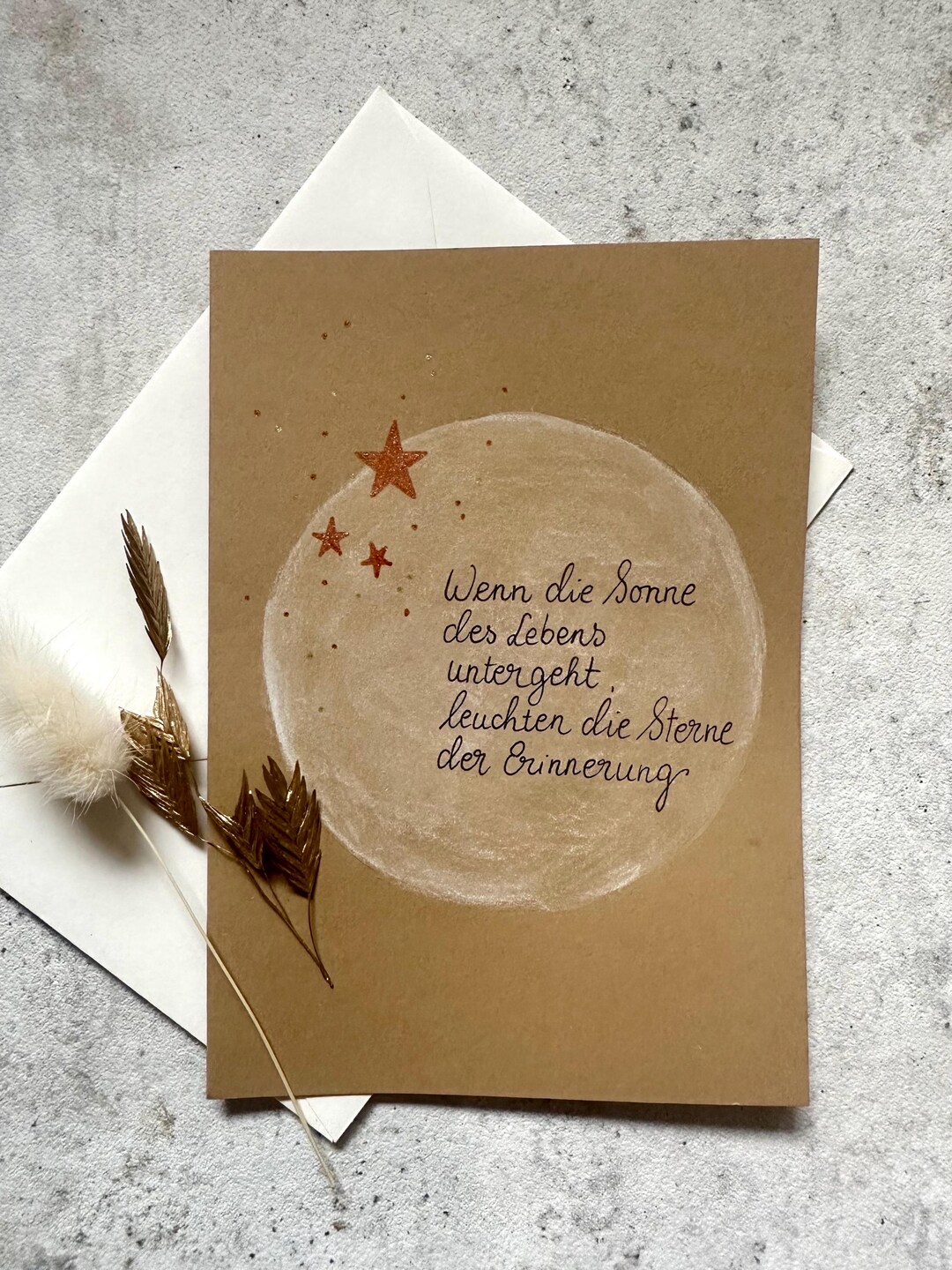 Condolence Card, Sympathy Card, Handwritten Card, Sympathy, Grief ...