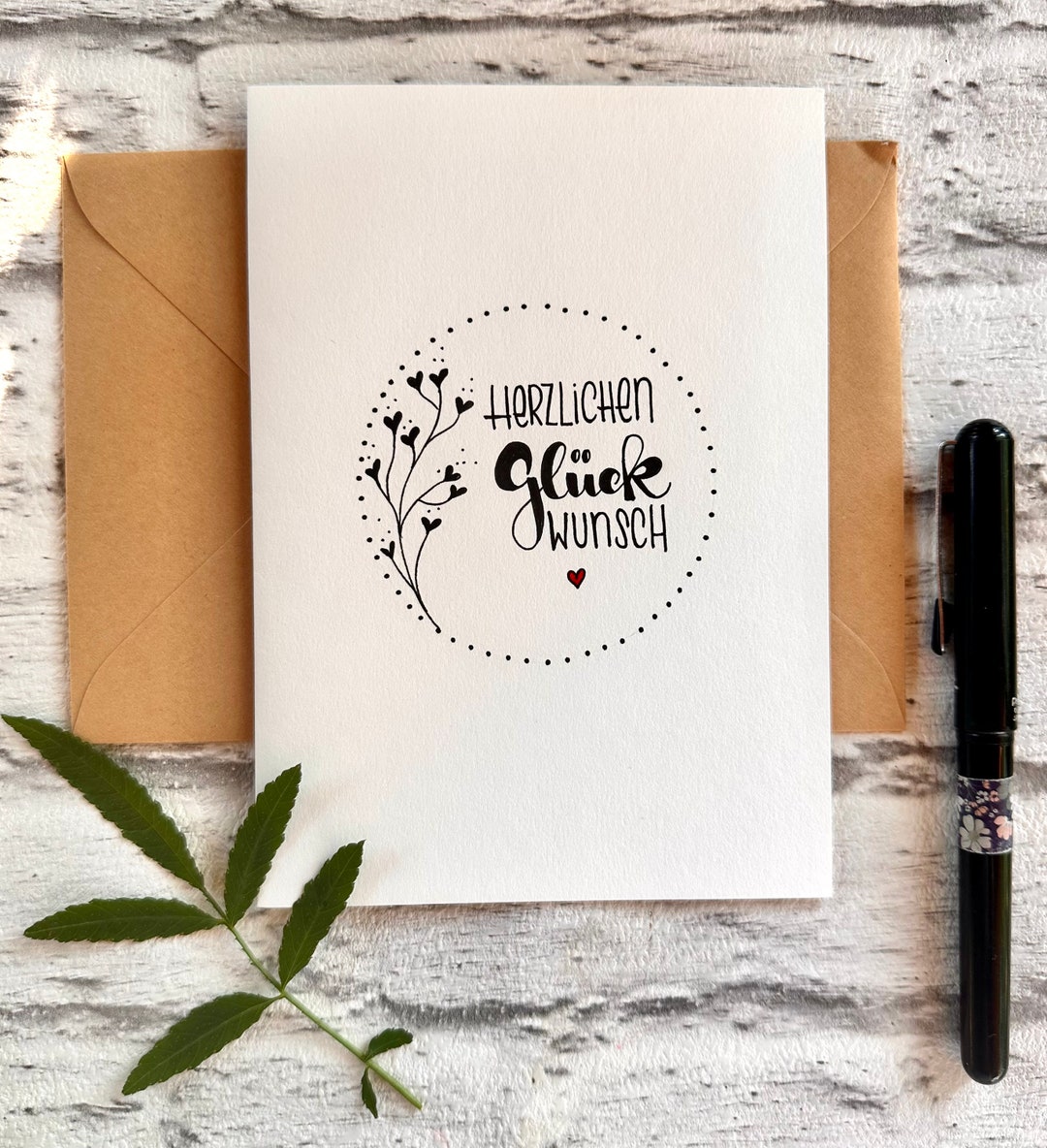 Handwritten Greeting Card for Birthday, Birthday, Greeting Card ...