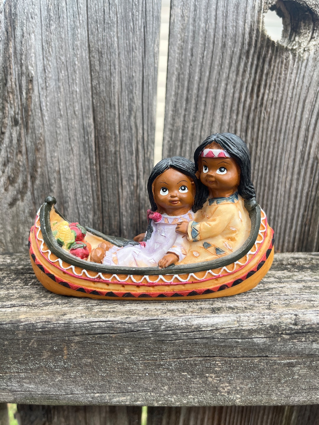 Vintage/antique Native Art Figurine/ Native American Figurine - Etsy