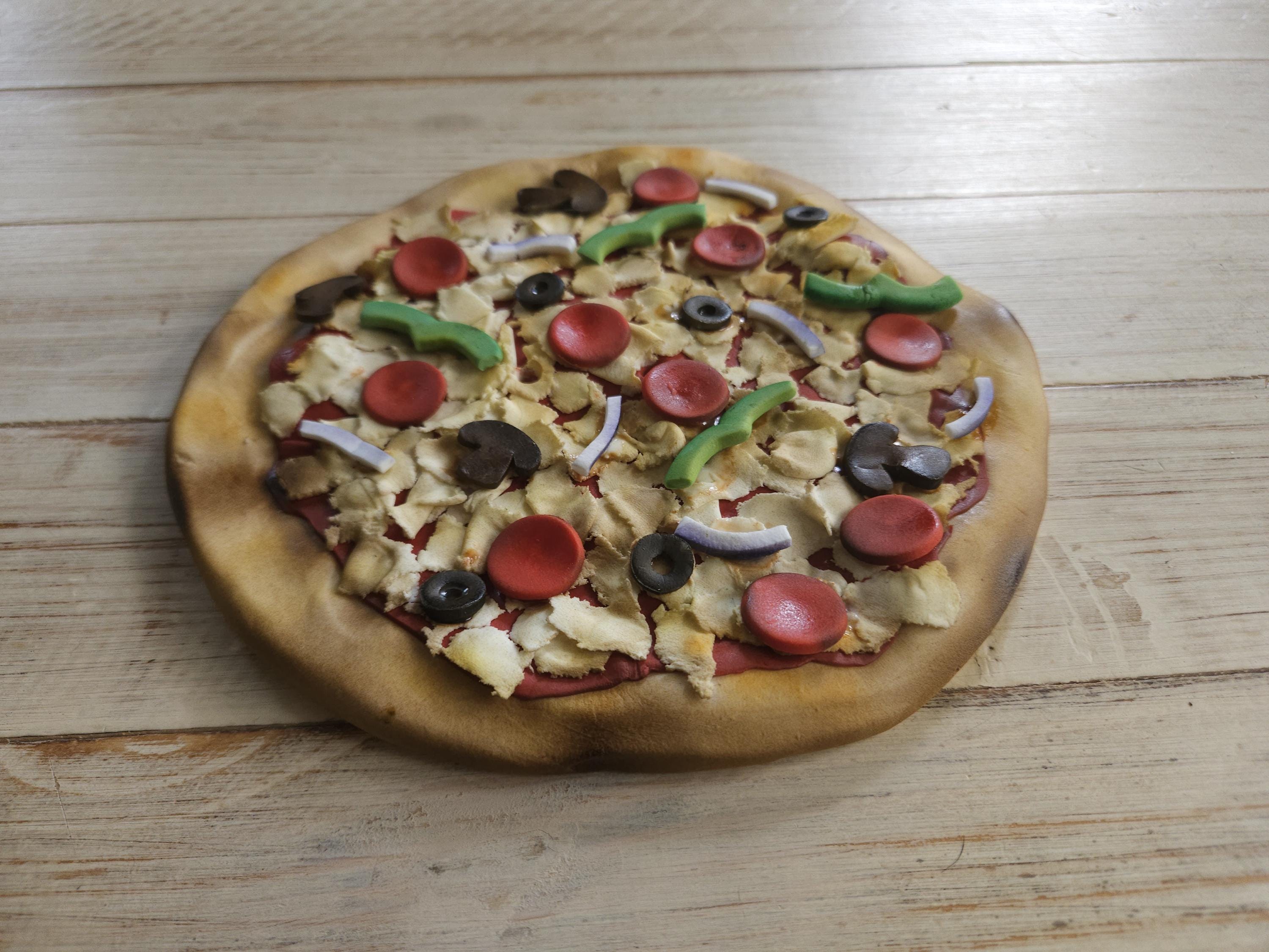 Ninja Pizza Custom Fondant Cake Toppers - Etsy