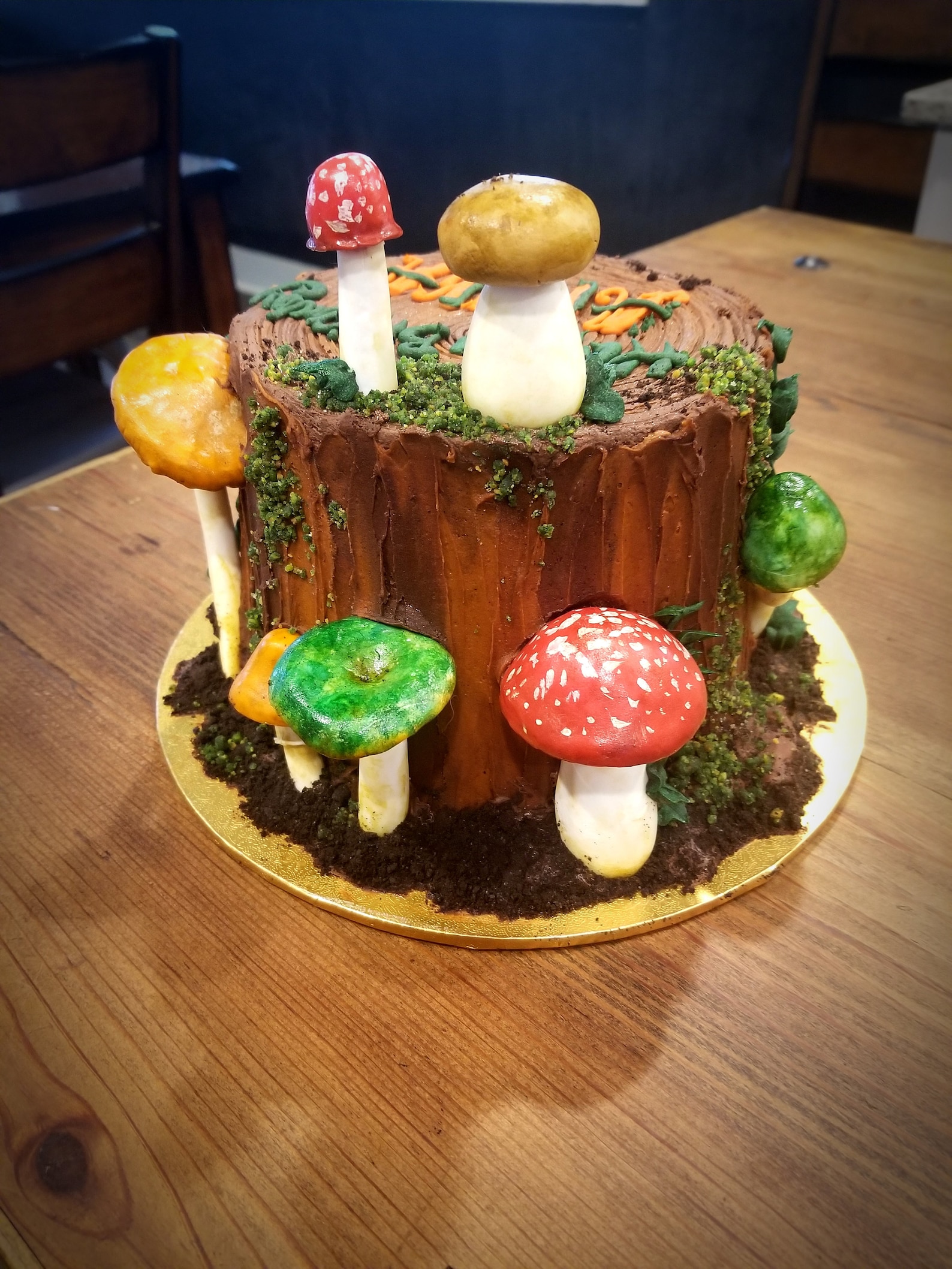 Custom fondant mushroom cake toppers | Etsy