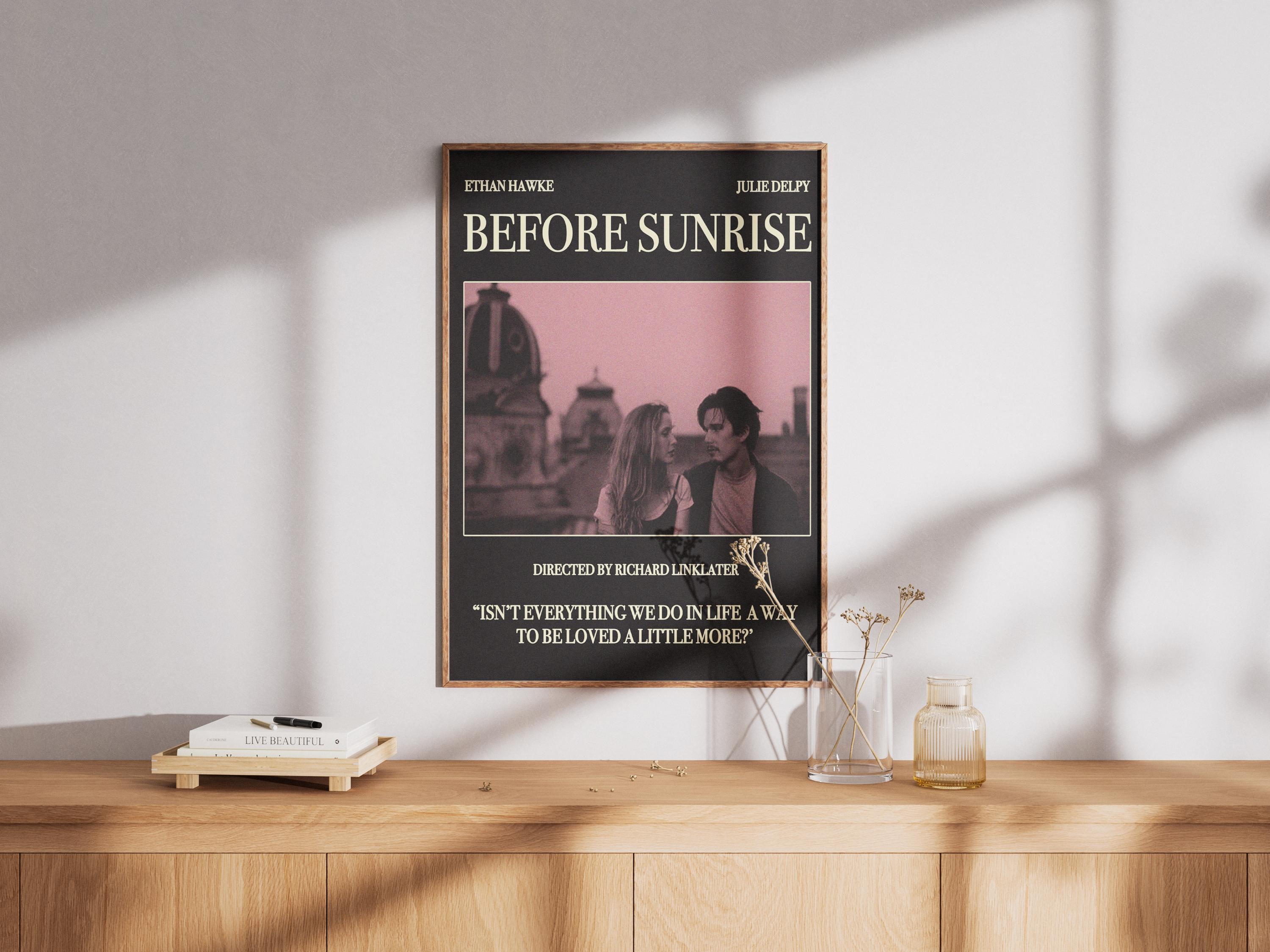 Before Sunrise Film Print: Vintage Movie Poster - Etsy