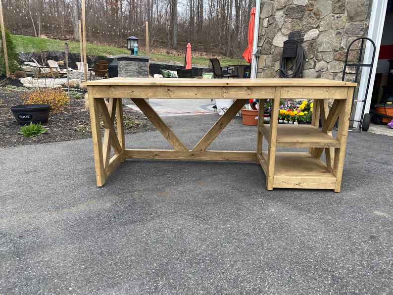 Farmhouse Desk - Etsy