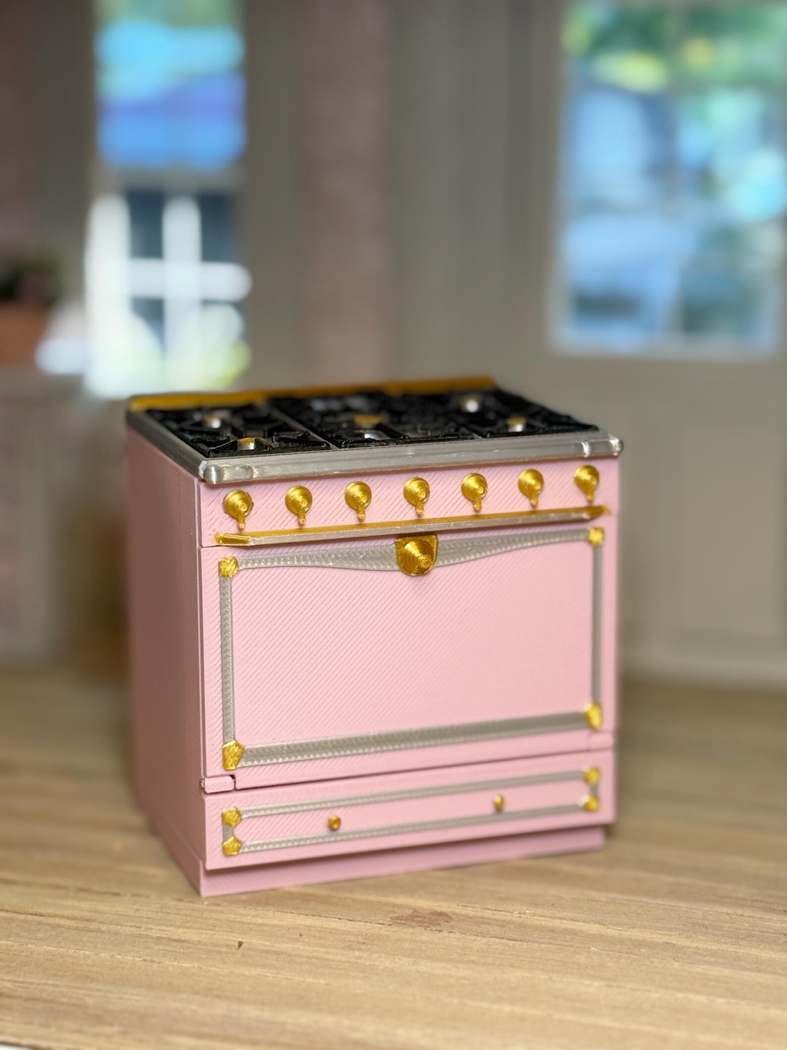 Dollhouse Kitchen Miniature Appliances Set- Stove/range and Fridge ...