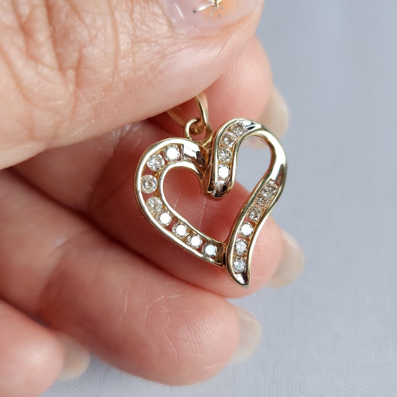 Heart Pendant - Etsy