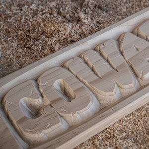 Cowabunga Engraved Sign - Etsy