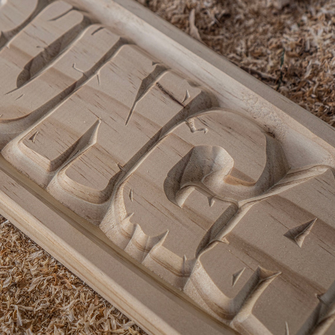 Cowabunga Engraved Sign - Etsy