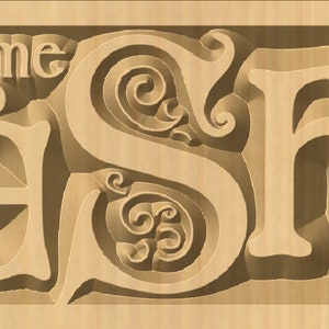 Welcome to the Shire Engraved Sign - Etsy