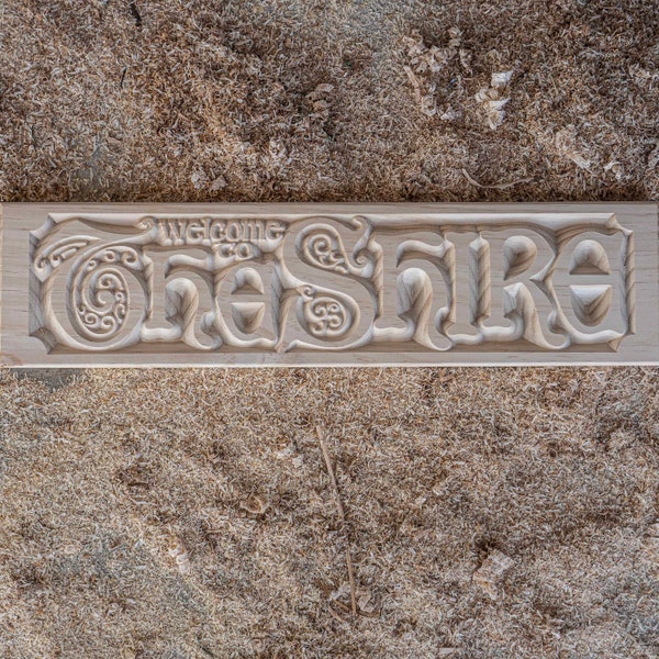 The Shire Sign - Etsy