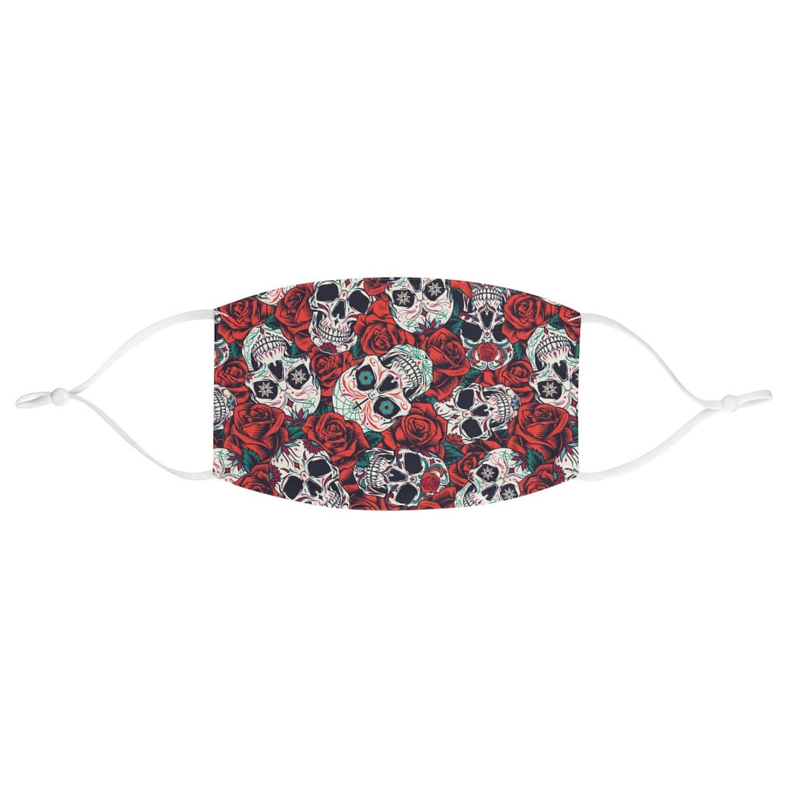 Sugar Skulls Fabric Face Mask | Etsy