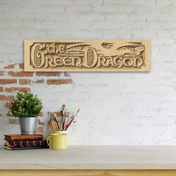 The Green Dragon Inn - Etsy