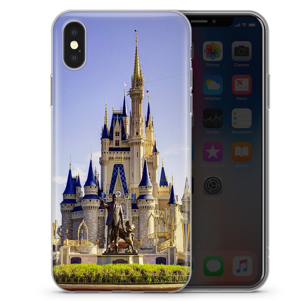 Disney Kingdom Castle phone case for iPhone 13 12 11 X XS XR 8+ 7 ...