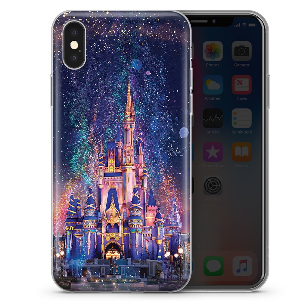 Disney Kingdom Castle phone case for iPhone 13 12 11 X XS XR 8+ 7 ...