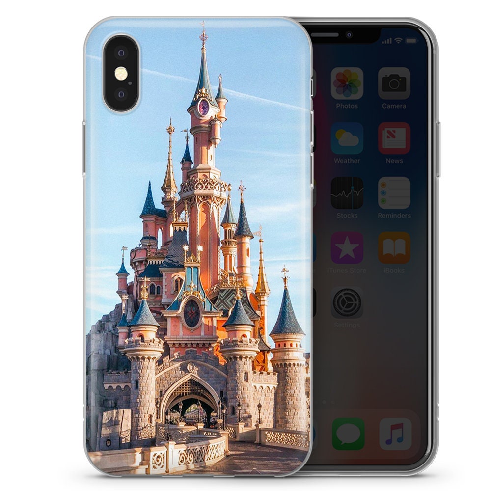 Disney Kingdom Castle phone case for iPhone 13 12 11 X XS XR 8+ 7 ...