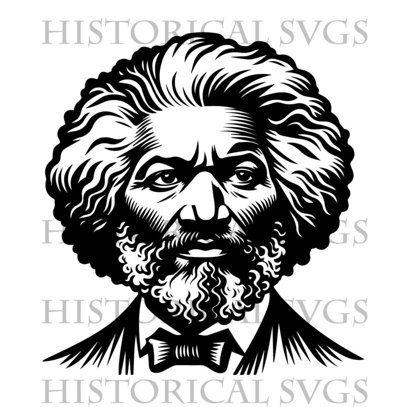 Frederick Douglass Svg - Etsy