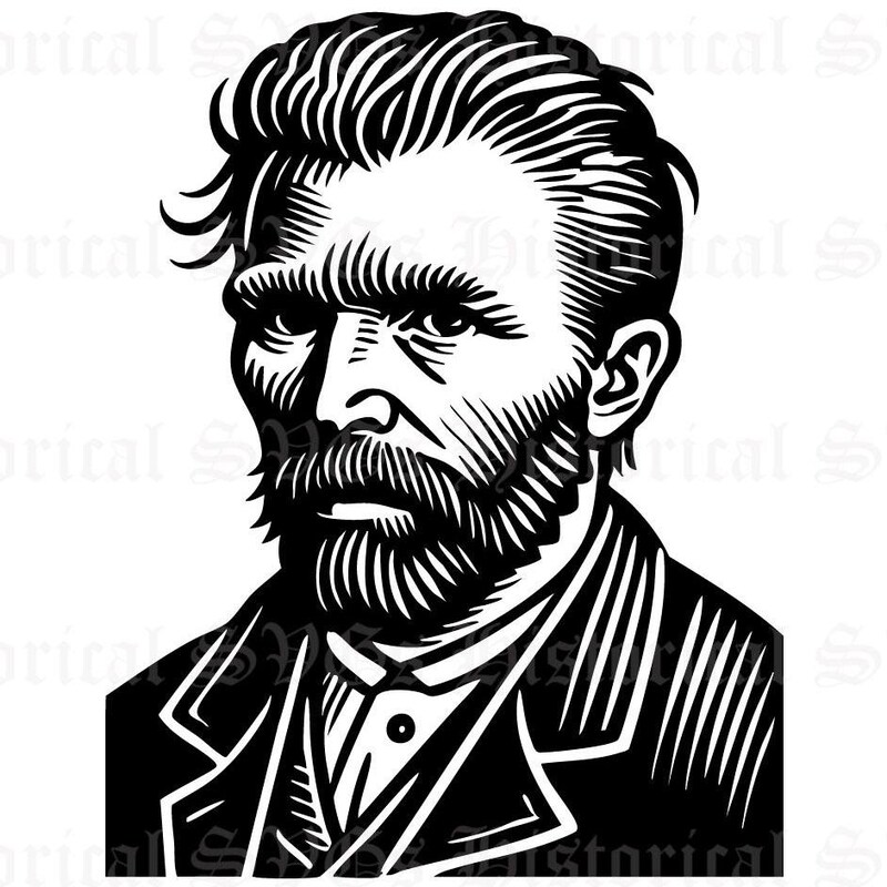 Van Gogh Svg - Etsy