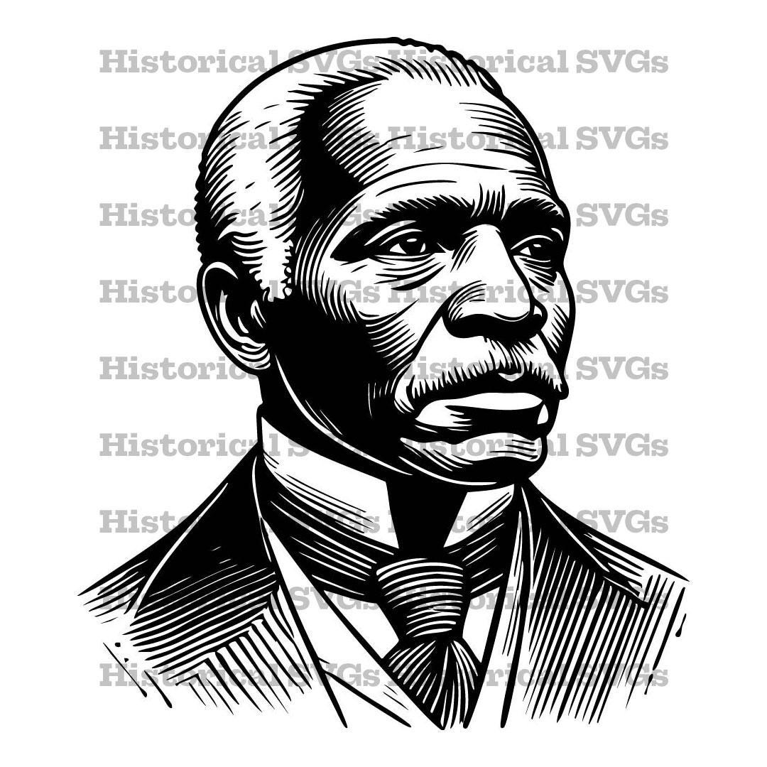 George Washington Carver SVG, JPG, PNG, Dxf, Pdf, Eps Graphic Ideal for ...