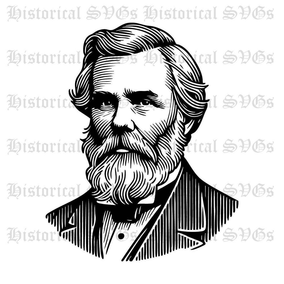 Alexander Graham Bell SVG, JPG, PNG, Dxf, Pdf, Eps Graphic Ideal for ...
