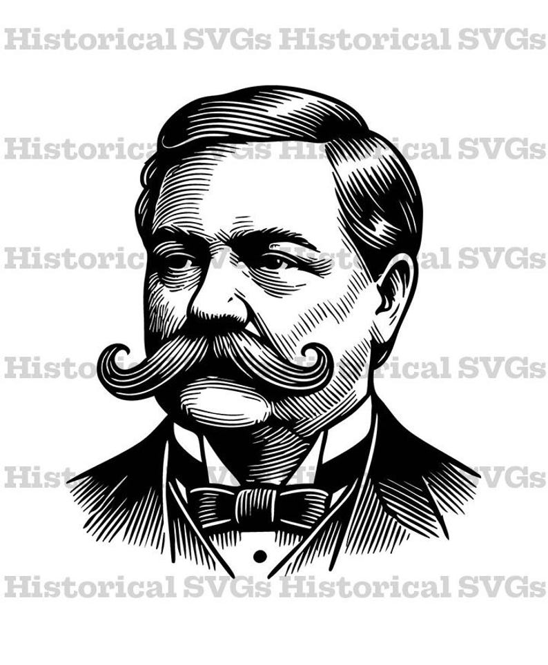 Grover Cleveland SVG, JPG, PNG, Dxf, Pdf, Eps Graphic - Ideal for ...