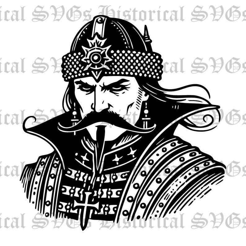 Vlad the Impaler SVG DXF Png Pdf Jpg Eps Vector Files Medieval Svg ...