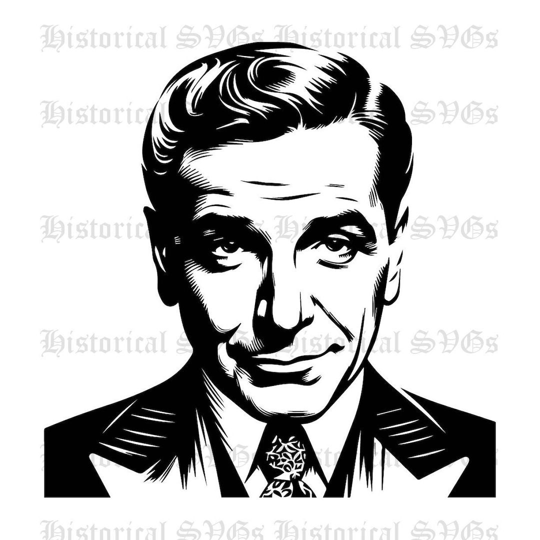 Bugsy Siegal SVG, JPG, PNG, Dxf, Pdf, Eps Graphic Ideal for Cricut ...