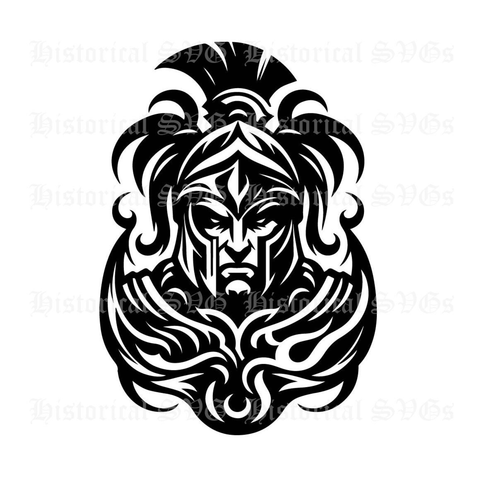 Ares SVG DXF Png Pdf Jpg Eps Vector Files | Greek God of War Svg | Svg ...