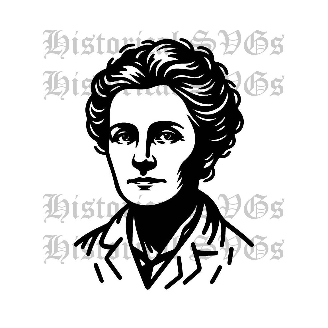Marie Curie SVG, JPG, PNG, Dxf, Pdf, Eps Graphic - Ideal for Cricut ...