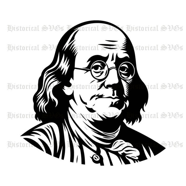 Benjamin Franklin Svg - Etsy