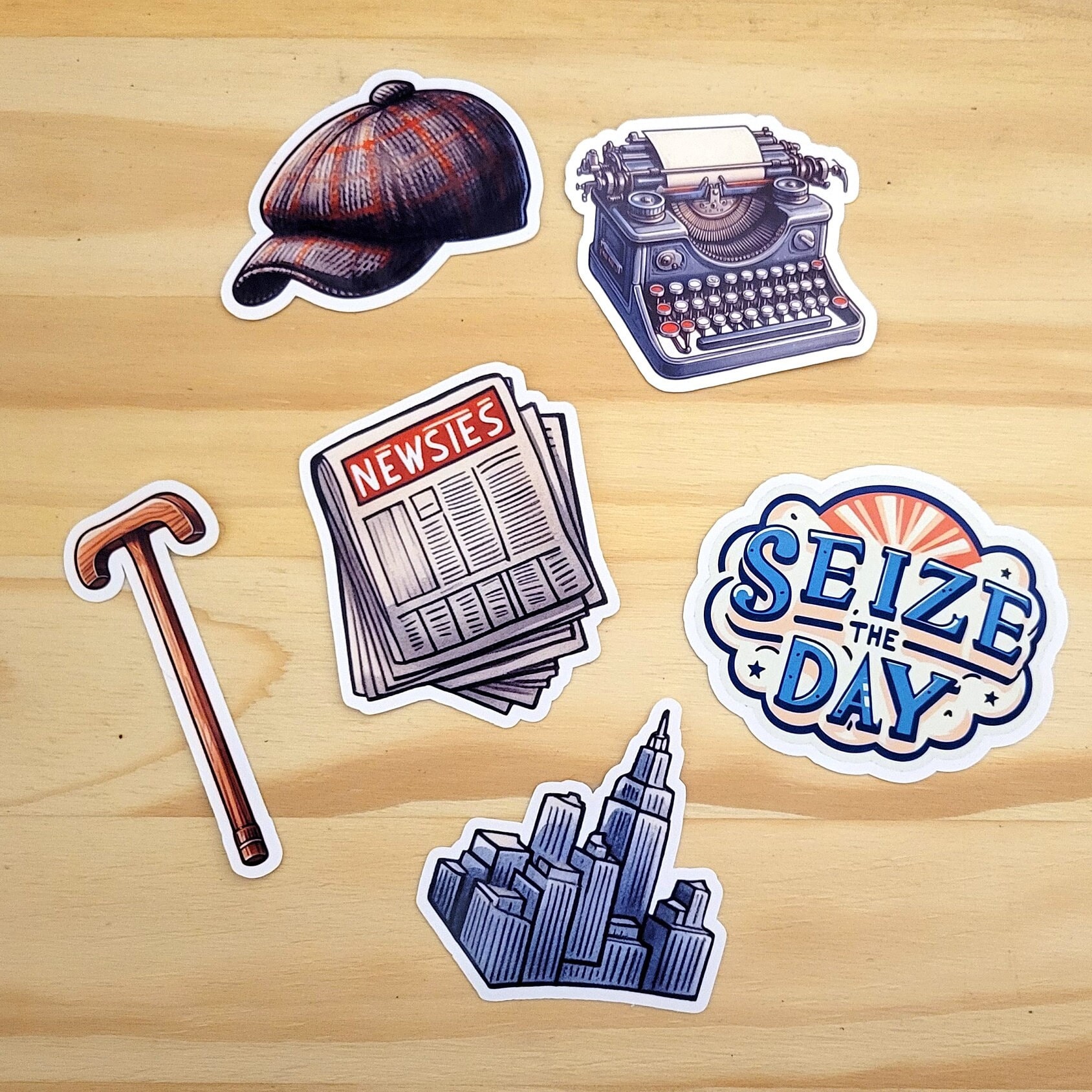 Newsies Sticker Pack Broadway Musical Theatre Gift Jack Kelly ...
